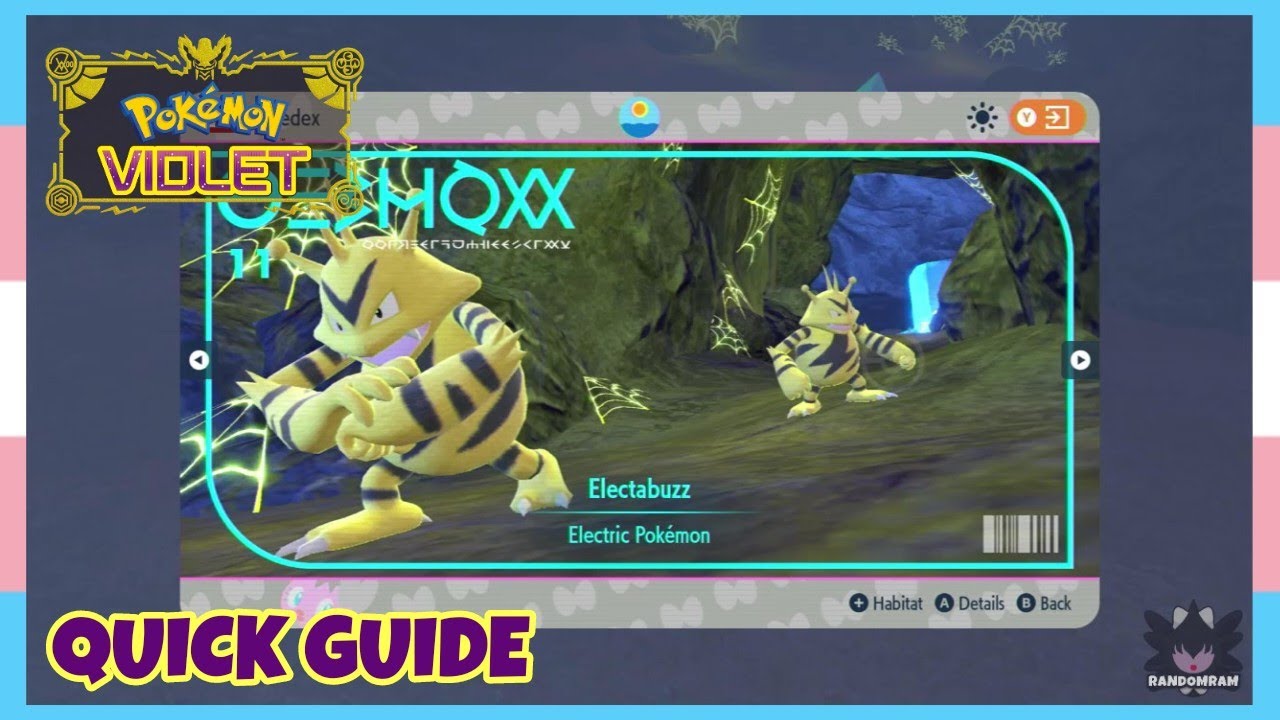 Where To Catch Electabuzz In Pokemon Scarlet & Violet *The Indigo Disk ...