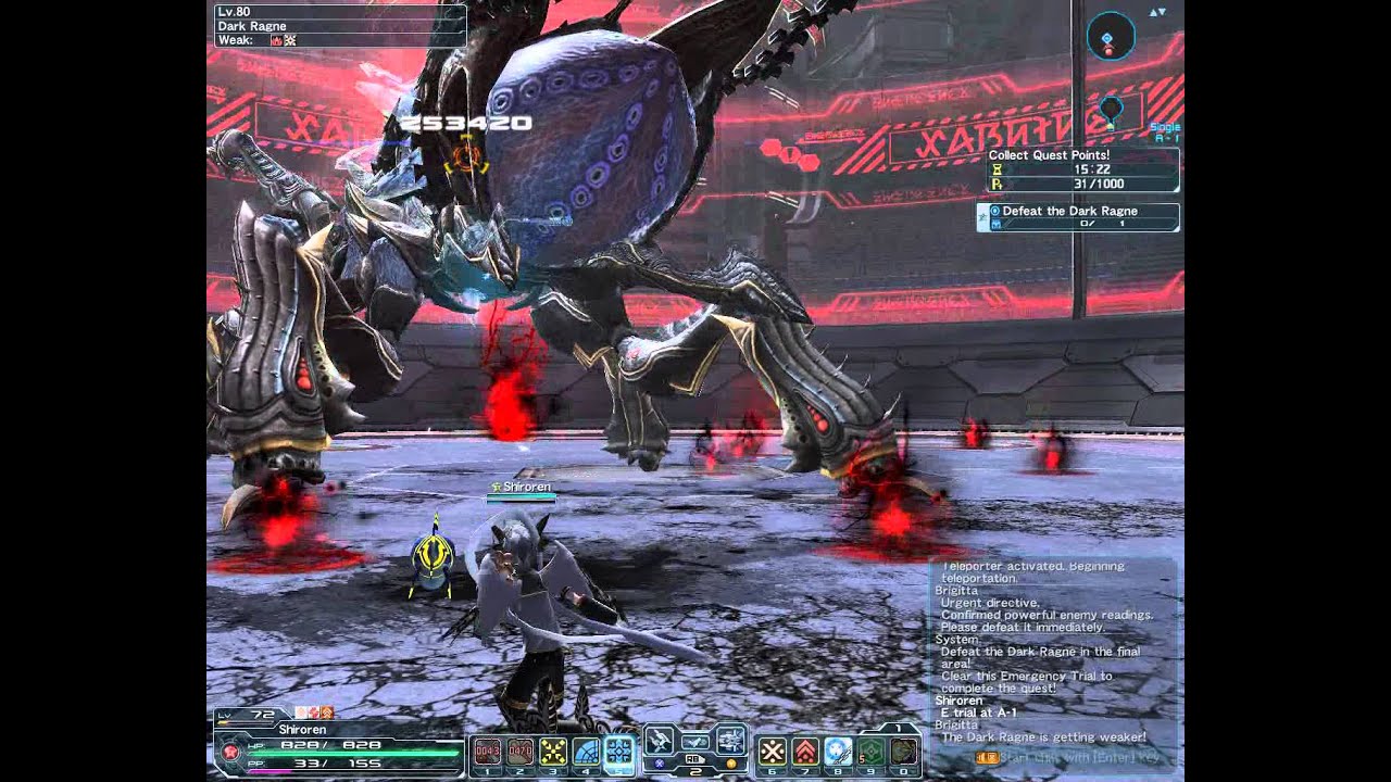 pso2 XH Fo/Gu dark ragne - YouTube