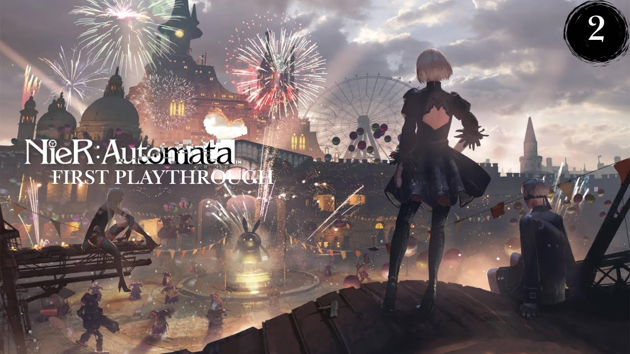 Nier Automata: First Playthrough | Part 2 - YouTube