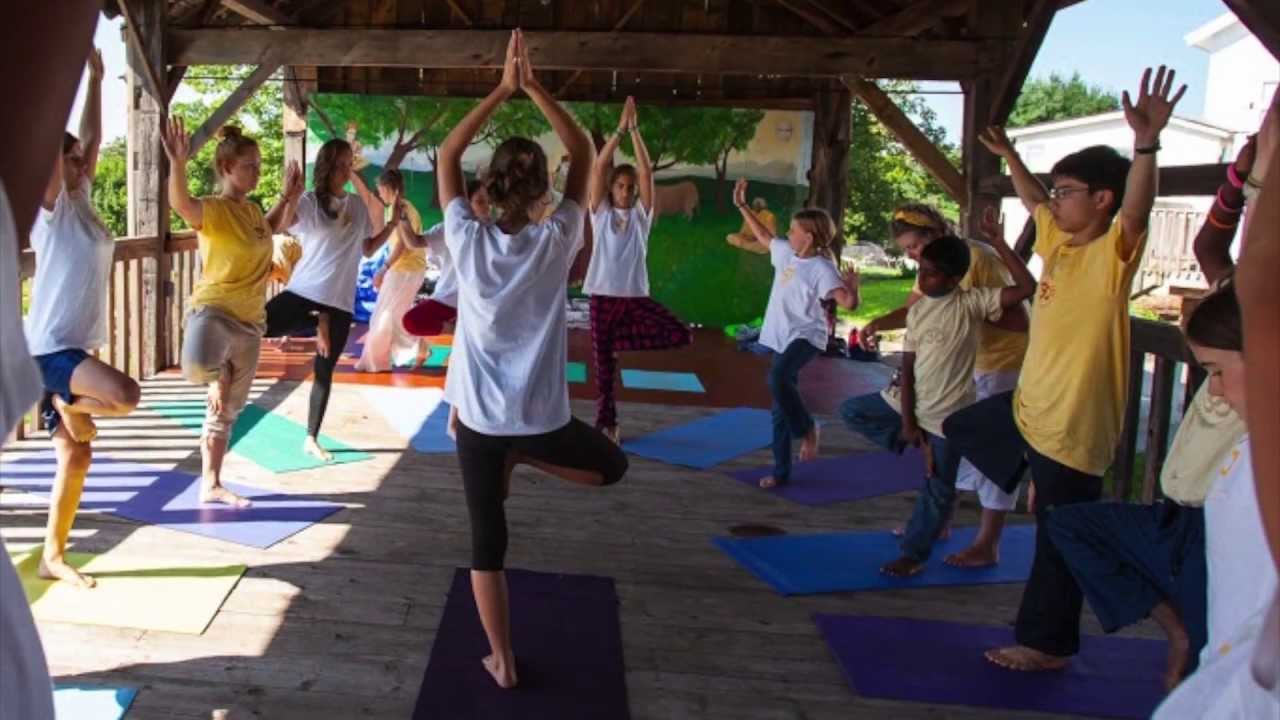 Youth Yoga Camp & Family Yoga Week - YouTube