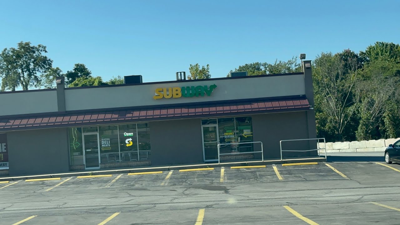 The Subway In Tusca Plaza Moved From One End All The Way To The Other ...