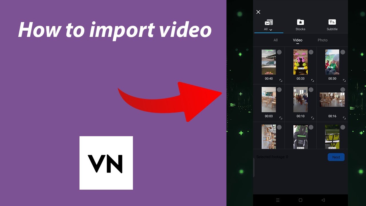 How To Import Video in VN Editor (For Beginners) - YouTube
