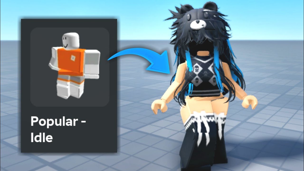 BARU!! BUNDLE ANIMASI DI ROBLOX😍, Wicked Popular Animation Pack - YouTube