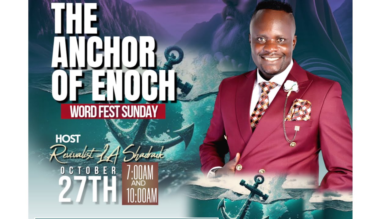 SERMON | THE ANCHOR OF ENOCH | - YouTube
