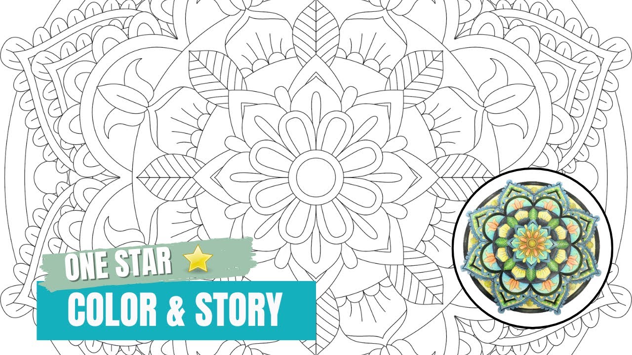 Color and Story: April Mandala + Milly - YouTube