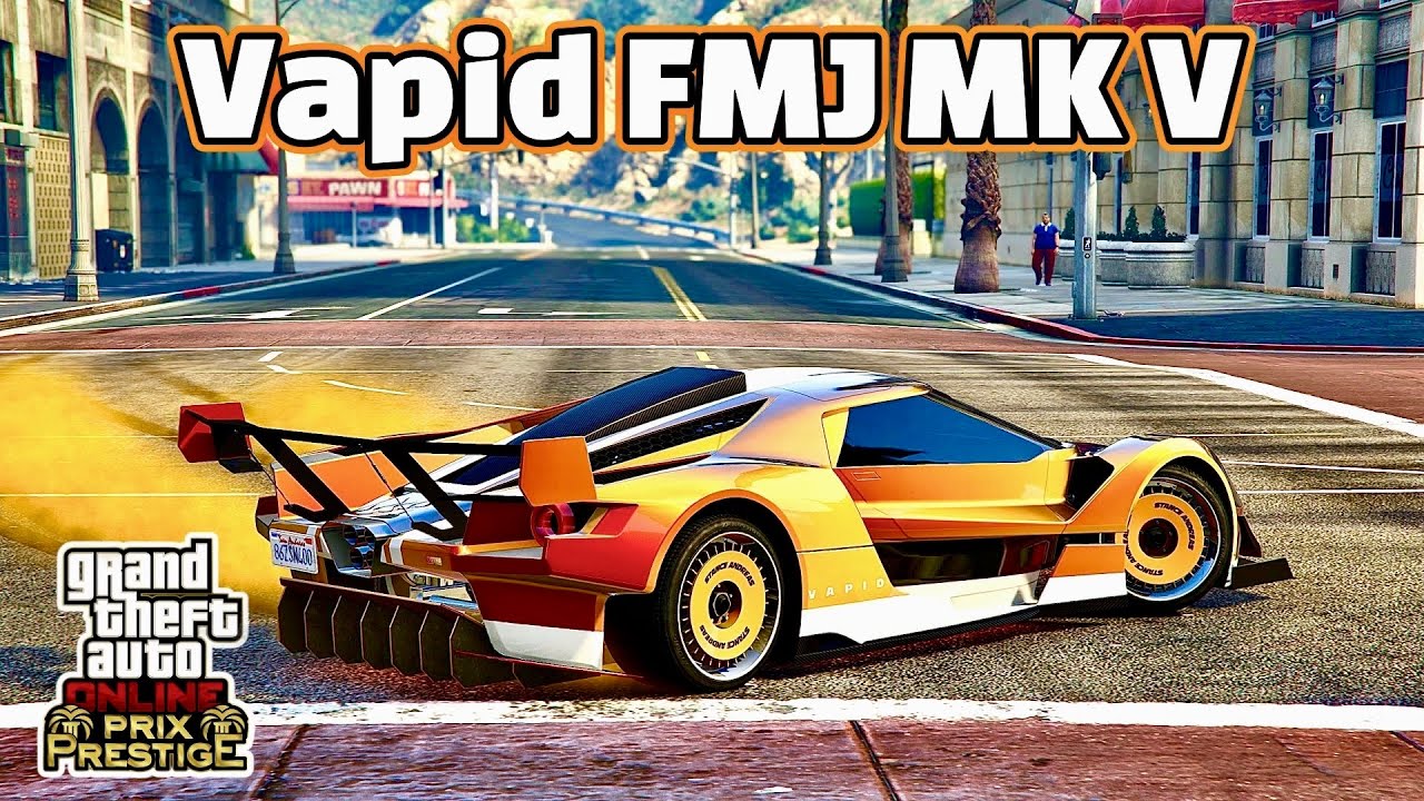 NEW Vapid FMJ MK V Customization | GTA ONLINE - YouTube