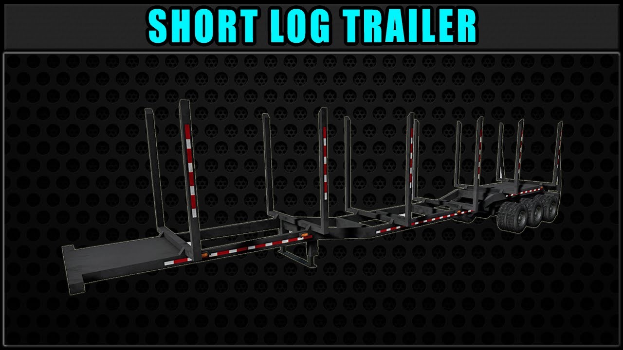 Short Log Trailer 🚩 New Mod Release 🚩 Farming Simulator 2019 FDR ...