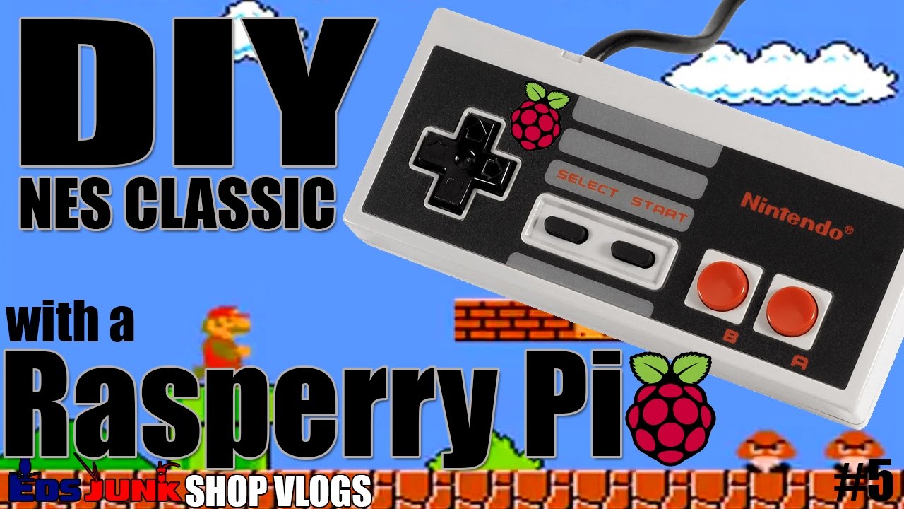 DIY NES Classic | Ed's Shop VLOG - YouTube