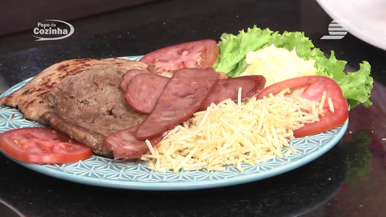 X-QUATRO NO PRATO DO PEDE LANCHE - RECEITA - YouTube