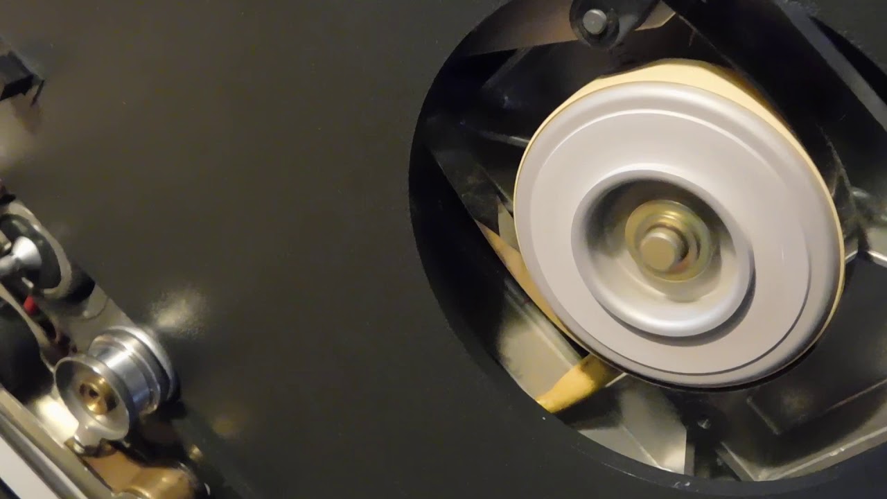 revox a77 hub brake ringing, squealing. - YouTube