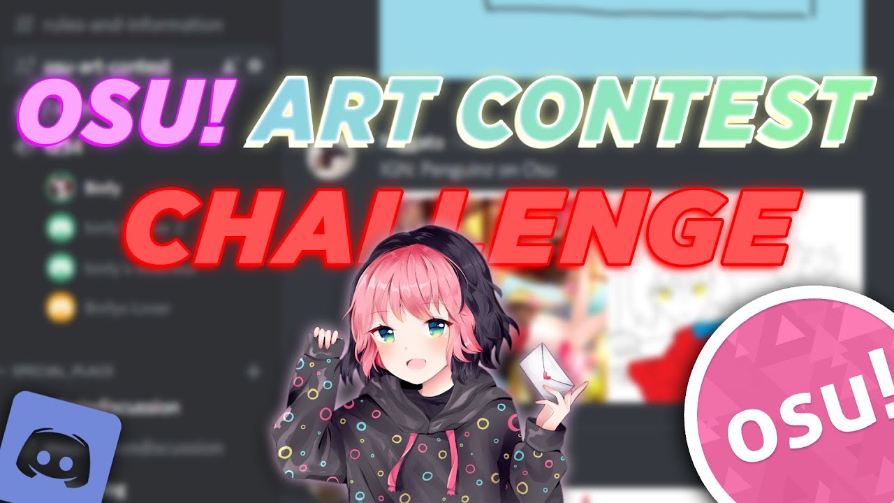 osu! ART CONTEST CHALLENGE - YouTube