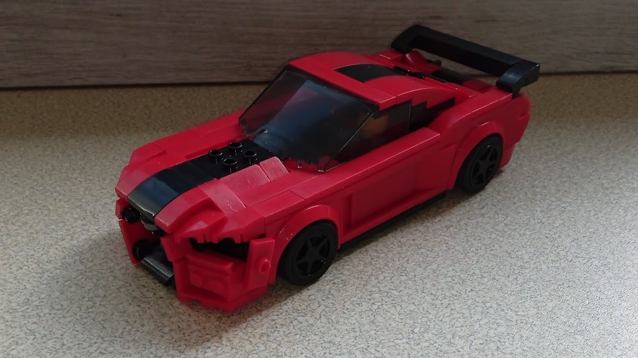 Lego Ford mustang mustang shelby gt500 2020 instruction. - YouTube