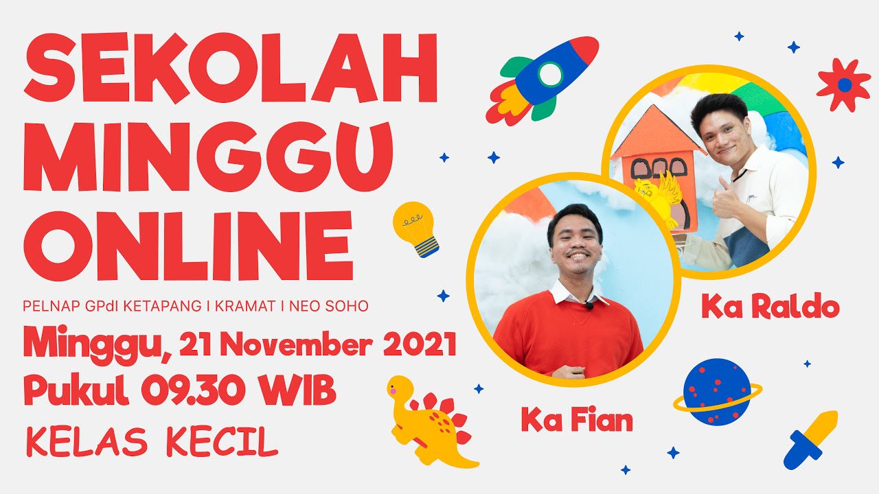 Ibadah Online PELNAP - 21 November 2021 || GPdI Ketapang (Kelas Kecil ...