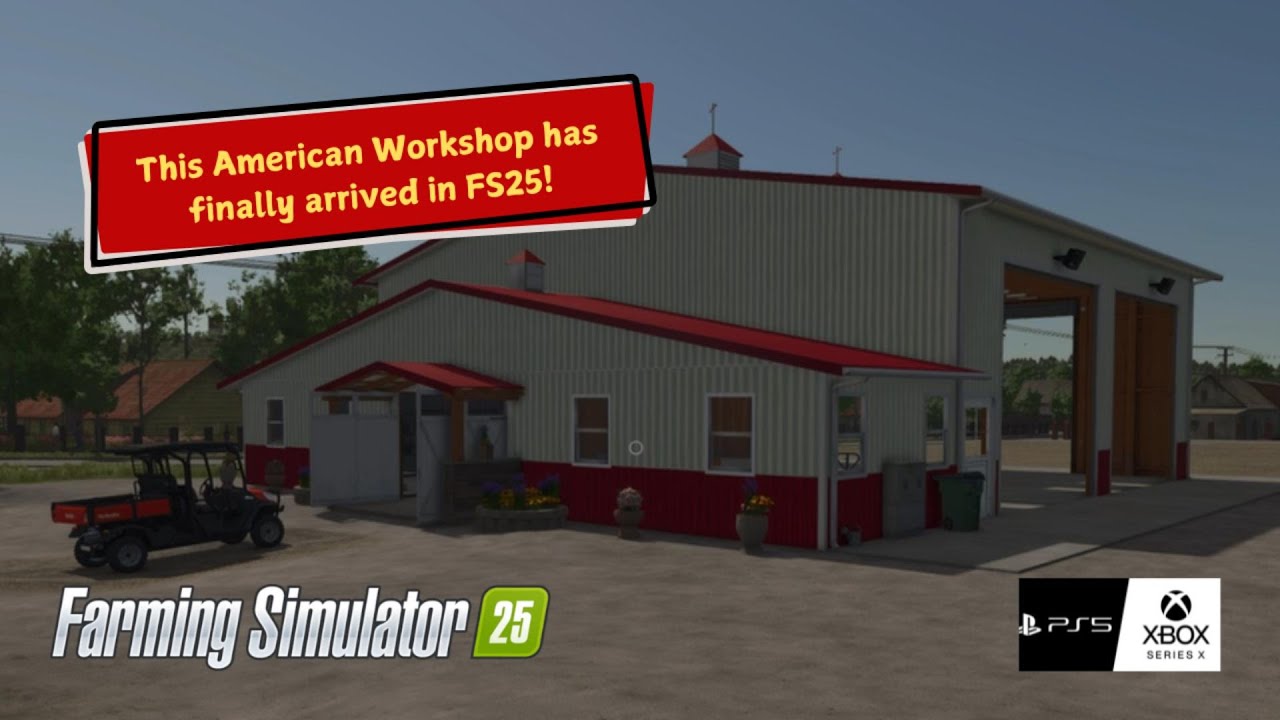 This American Workshop Has Finally Arrived in FS25! - YouTube