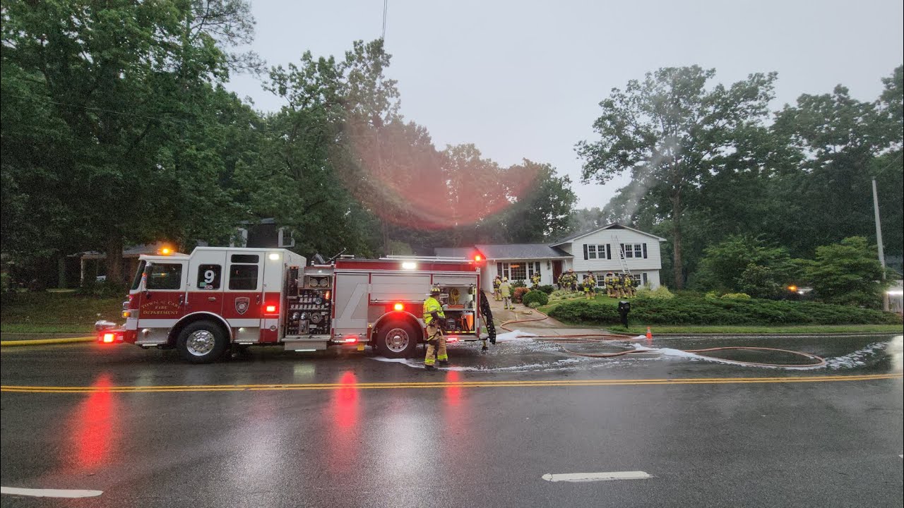 Structure Fire | 7-8-2023 | Cary, NC - YouTube
