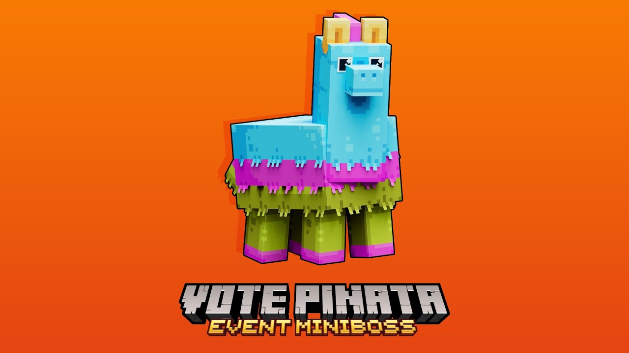 Vote Pinata Boss for Minecraft - YouTube