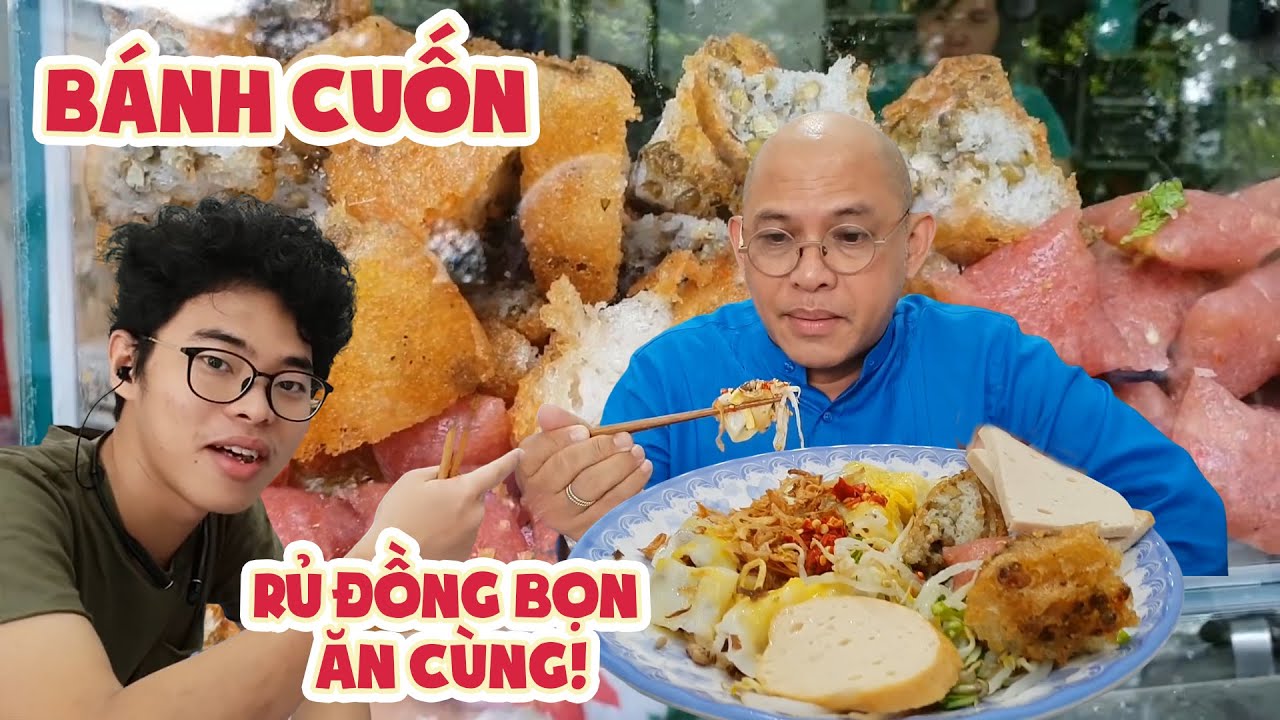 Color Man "hí ha hí hửng" lập hội đi ăn BÁNH CUỐN cùng đồng bọn "nhí ...