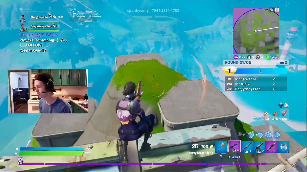 ThatOneRandom Ginger PLAYS FORNITE LIVE! say whatttt.. Use Code TORG ...