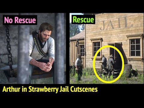Arthur Rescued From Strawberry Jail in Red Dead Redemption 2 (RDR2 ...