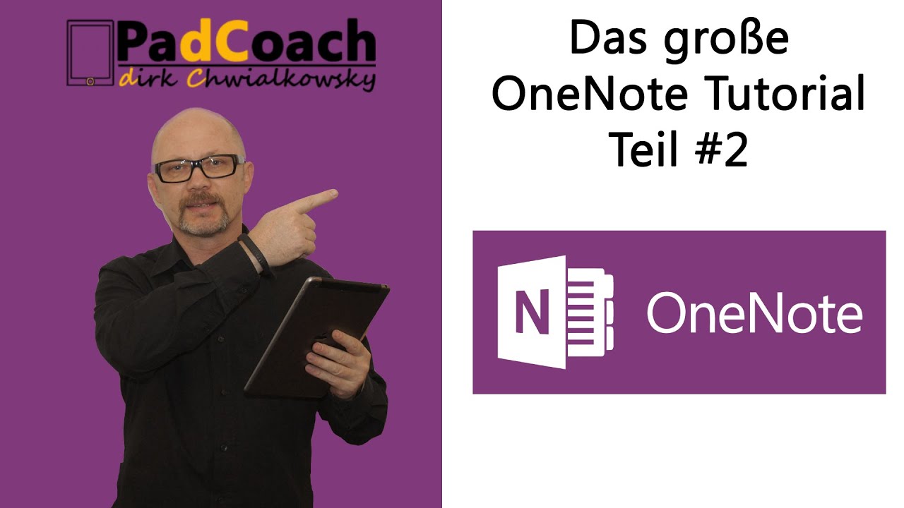 OneNote das große Tutorial Teil #2: Die iPad Version nach dem Update ...