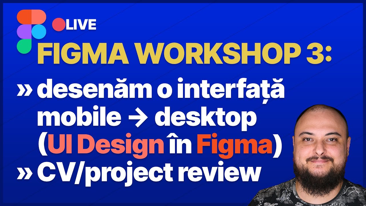 🔴LIVE - Workshop de Figma 3: UI/UX Design de la Mobile First la Desktop ...