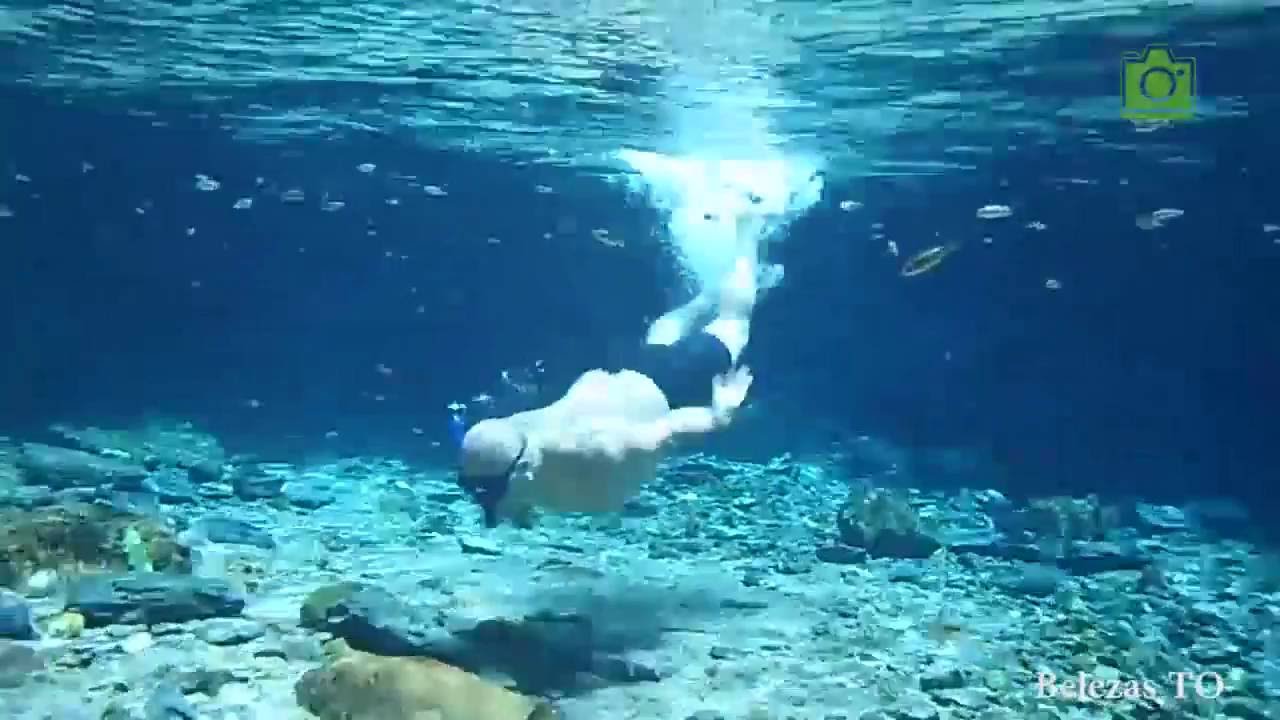 RIO AZUIS AURORA - TOCANTINS - O MENOR RIO DO BRASIL - BELEZAS DO ...