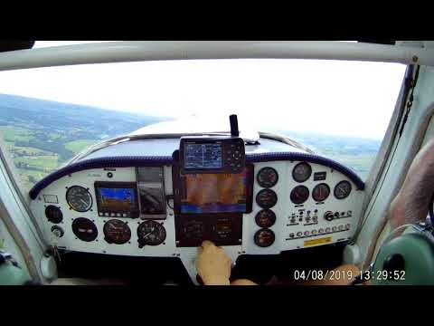 Pelican PL. Flying at Oxenhope. 11 crosswind landing.