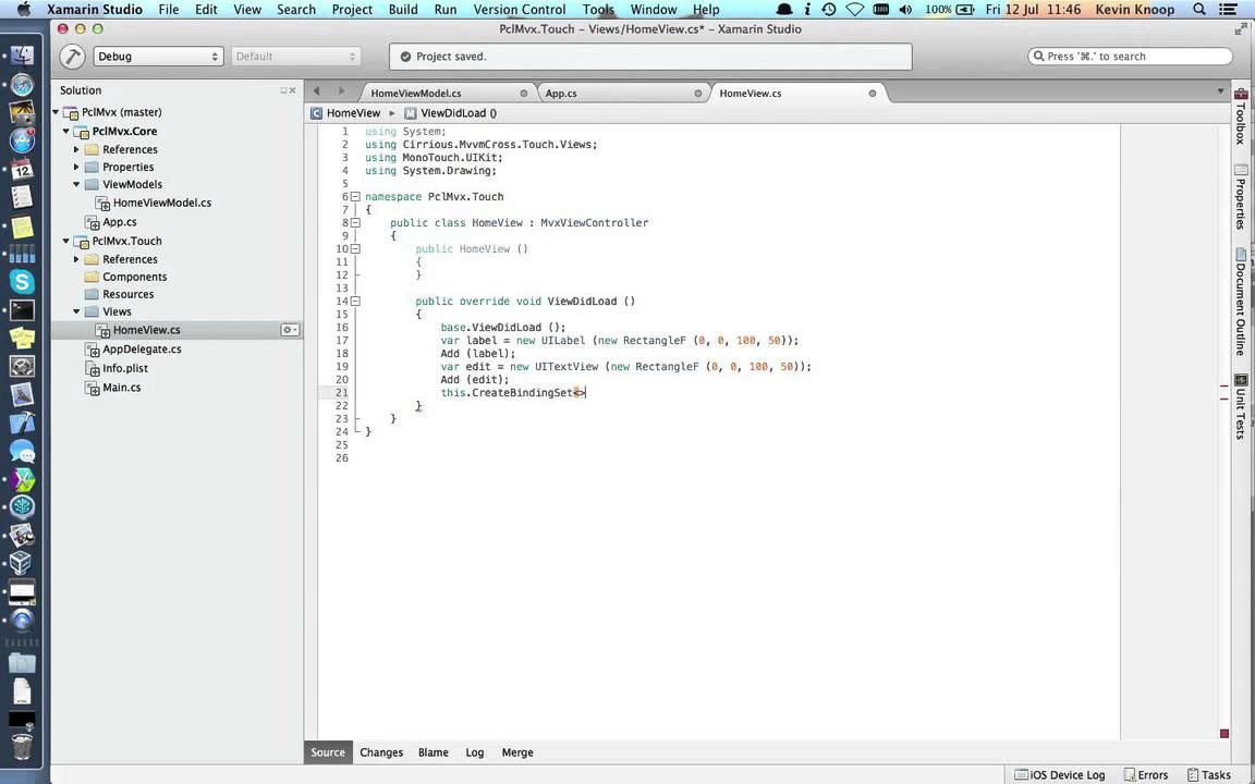 Xamarin Studio with PCL and MvvmCross - YouTube Xamarin Studio with PCL and MvvmCross - YouTube