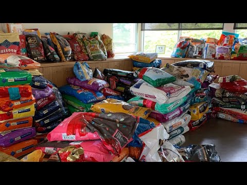 Happy to Donate Dog Food - YouTube