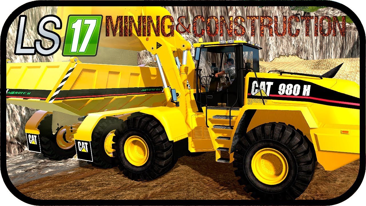 LS17 Mining & Construction Economy V1 - Tonnen über Tonnen Material ...