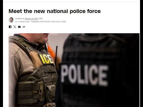 America! Meet The New National Police Force! - YouTube