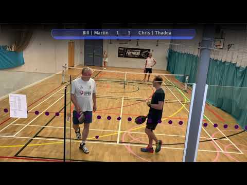 5.9.20 Thaddea Lock & Chris Mitchell vs Bill Evans & Martin Brooker ...