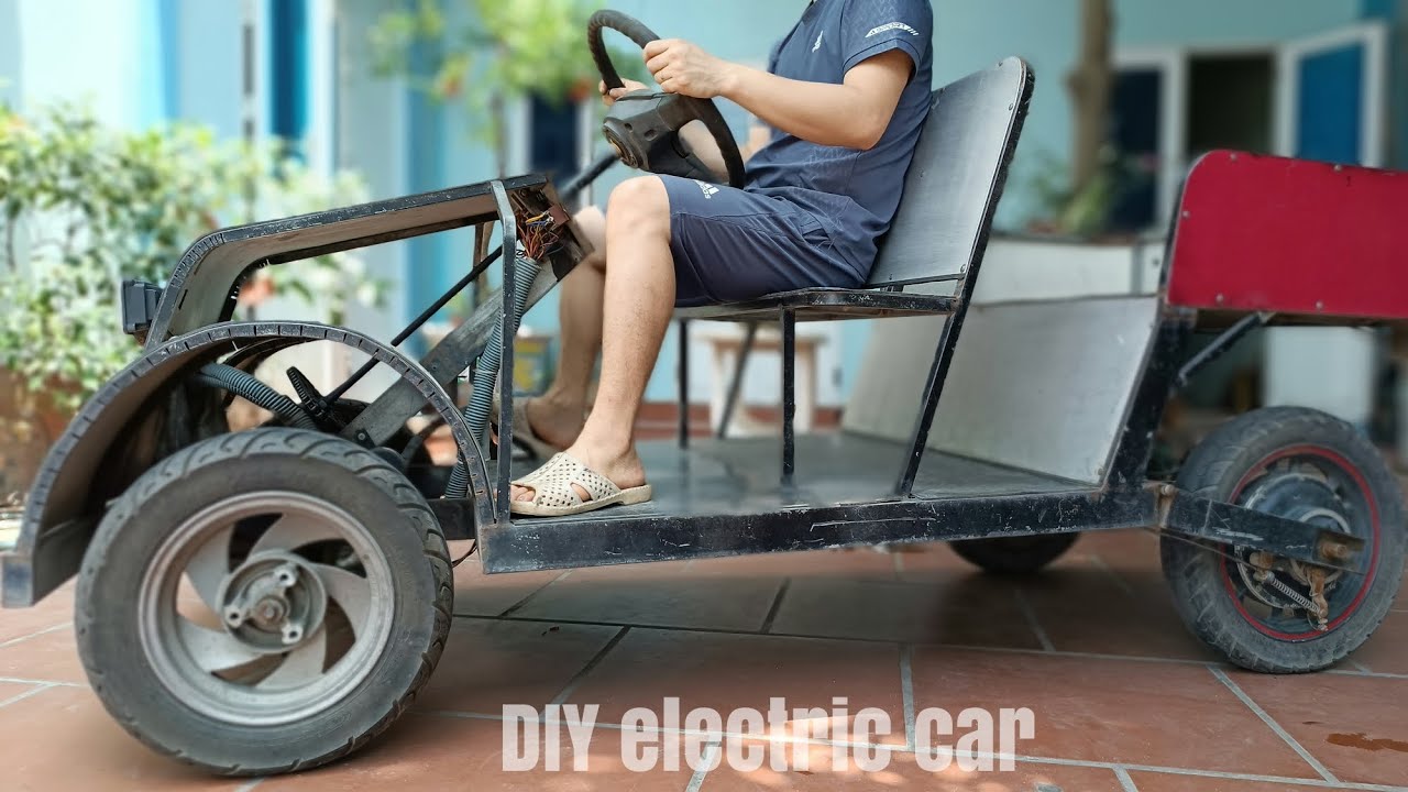 i make electric car - simple way - YouTube