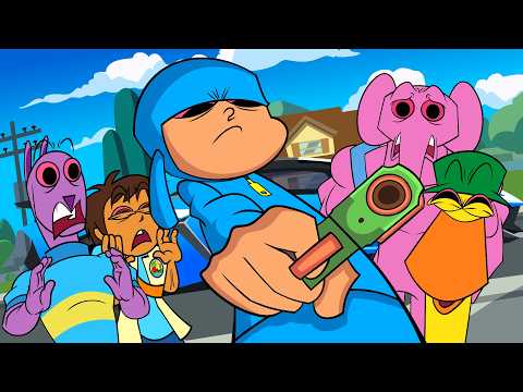 Pocoyo CRASHES OUT (Animated Parody)