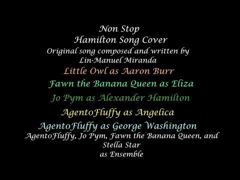 Non Stop Hamilton Song Cover - YouTube