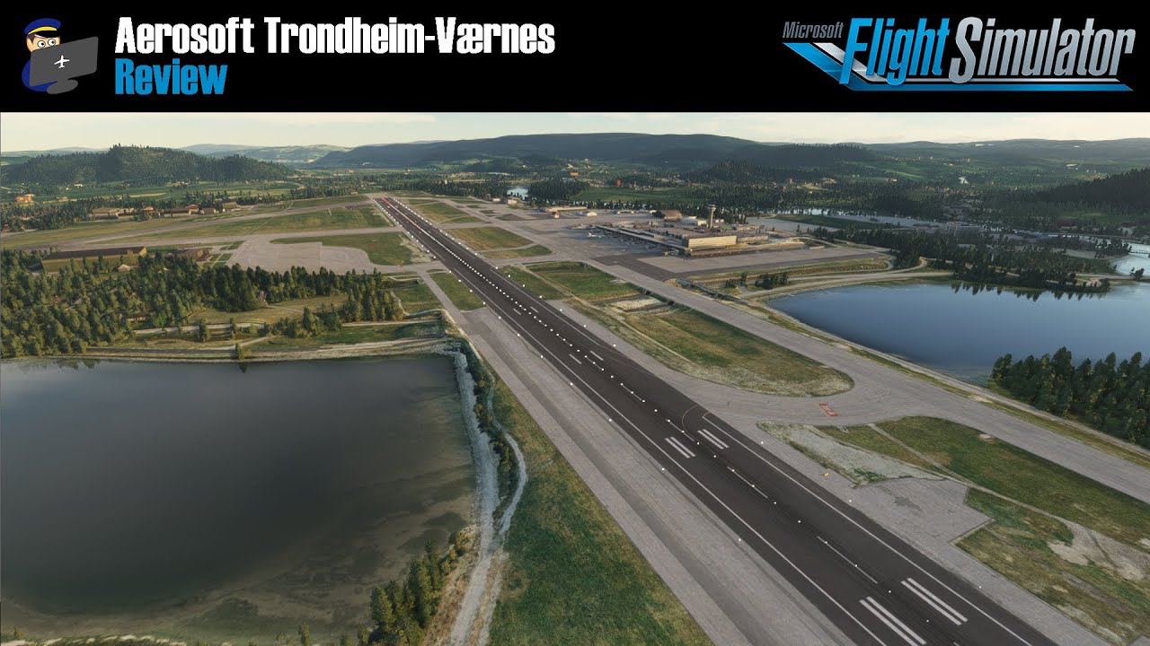 MSFS 2020 | REVIEW: Aerosoft Trondheim-Vaernes scenery for Microsoft ...