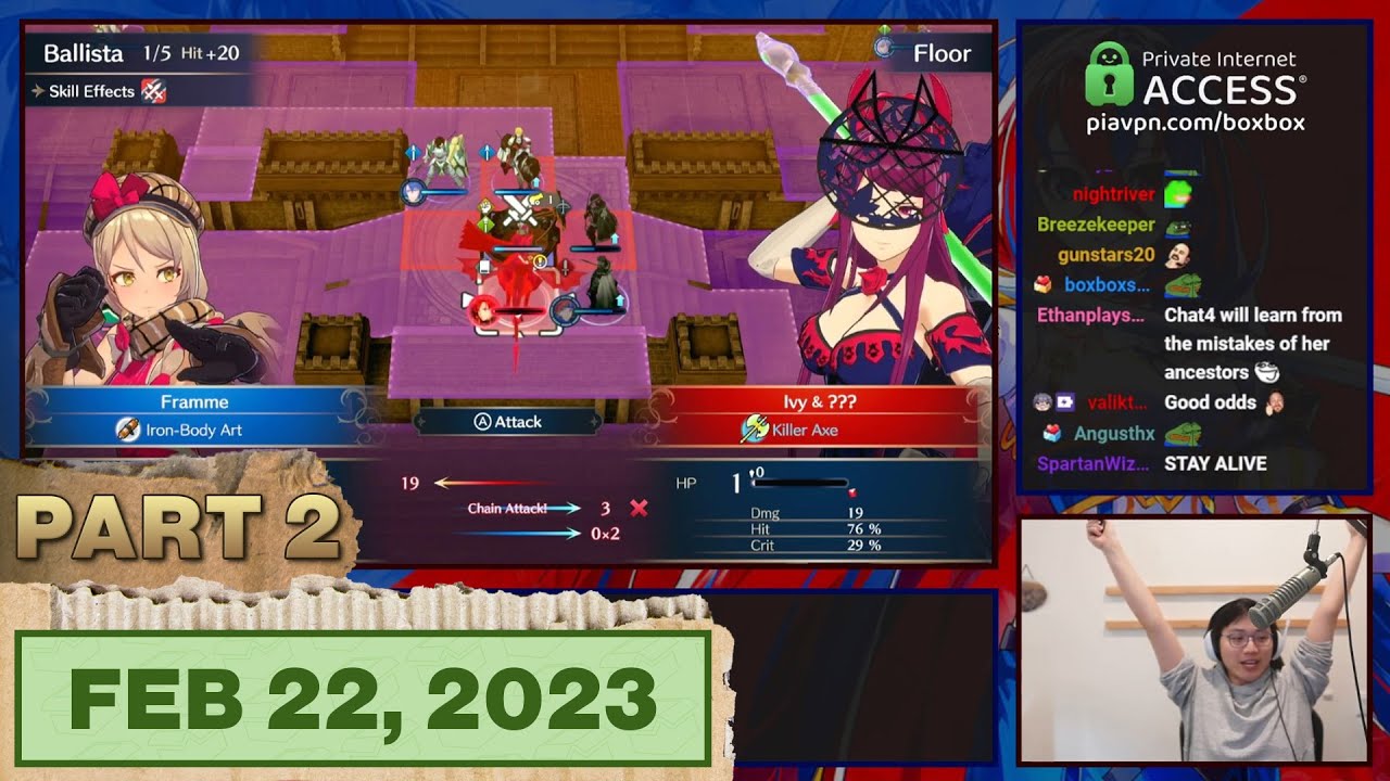[2023 Feb 22] PART TWO: TFT & Fire Emblem Engage Stream! - YouTube