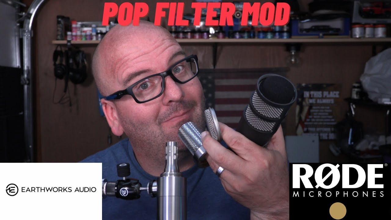 RodeCasterPro 2 powering Earthworks and Procaster Mic Pop filter Mod ...