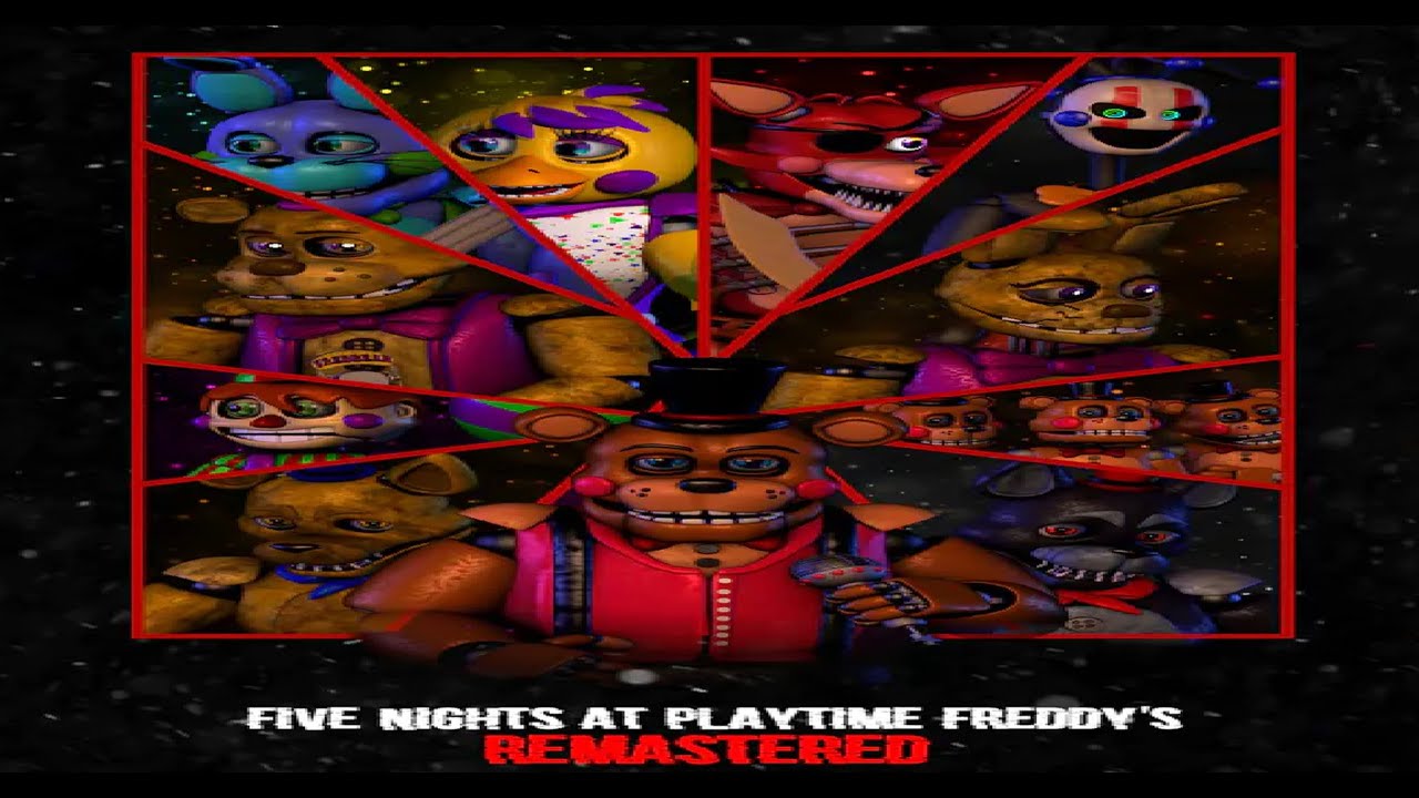 Five Nights at Playtime Freddy's: Remastered (Demo) Full Playthrough No ...