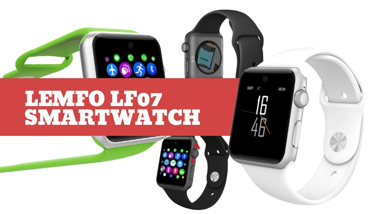 10 Gadgets | LEMFO LF07 Smartwatch iOS7 and Android 4.3 Compatible - YouTube