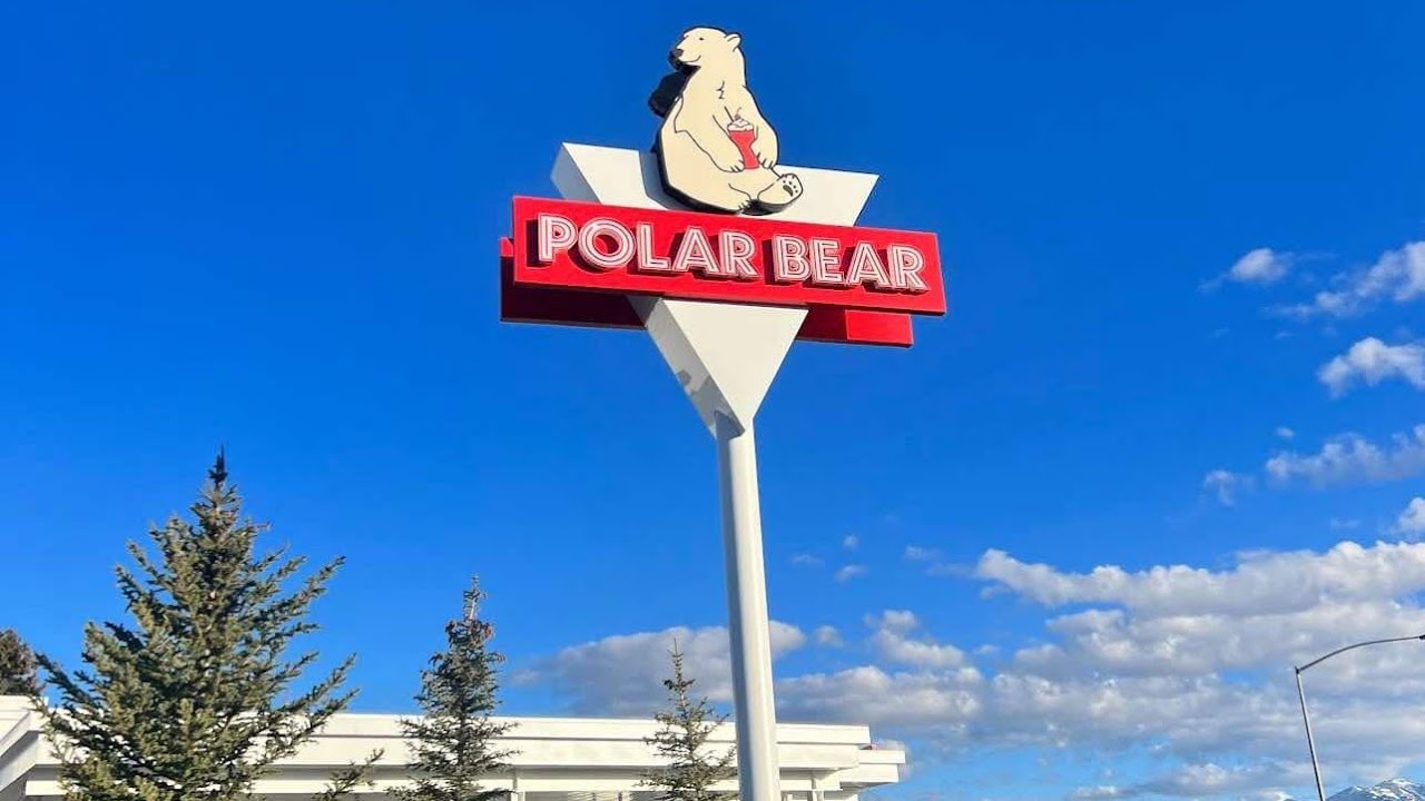 Trying Idaho’s local Polar Bear Drive-In 🍦🚗 - YouTube