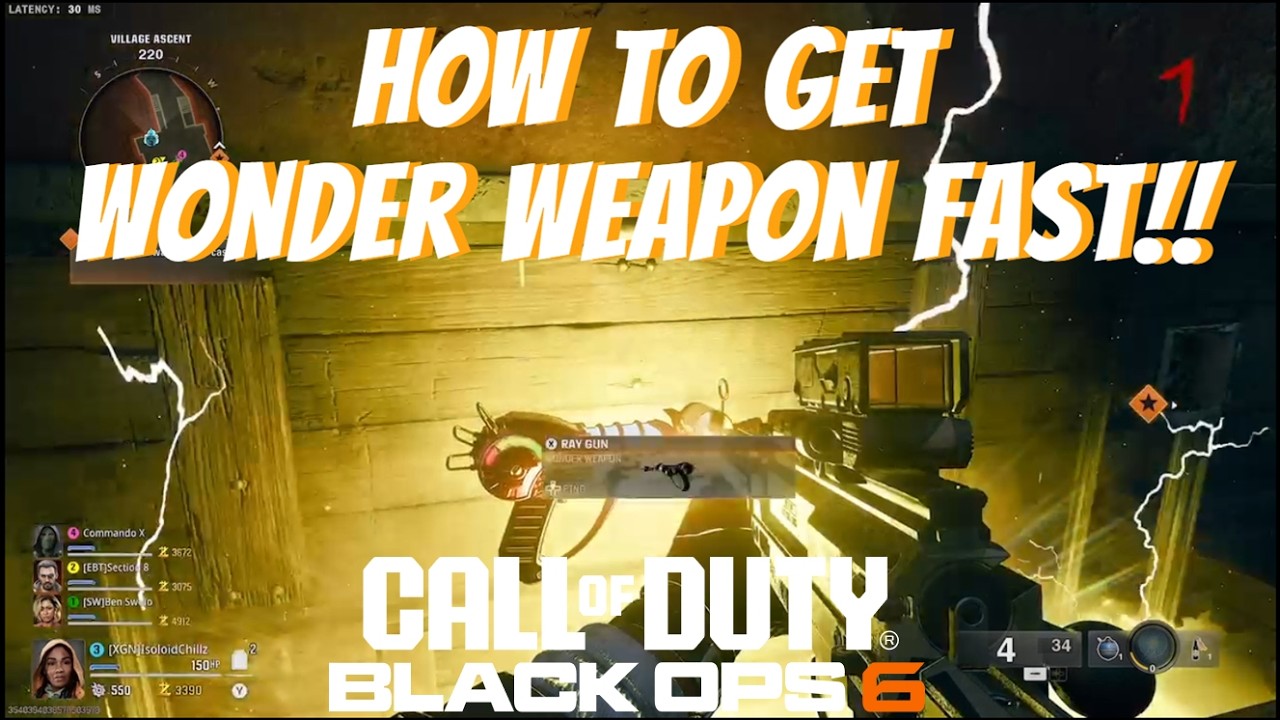 FASTEST WAY to get Citadelle des Morts Wonder Weapon?! BO6 Zombies new ...