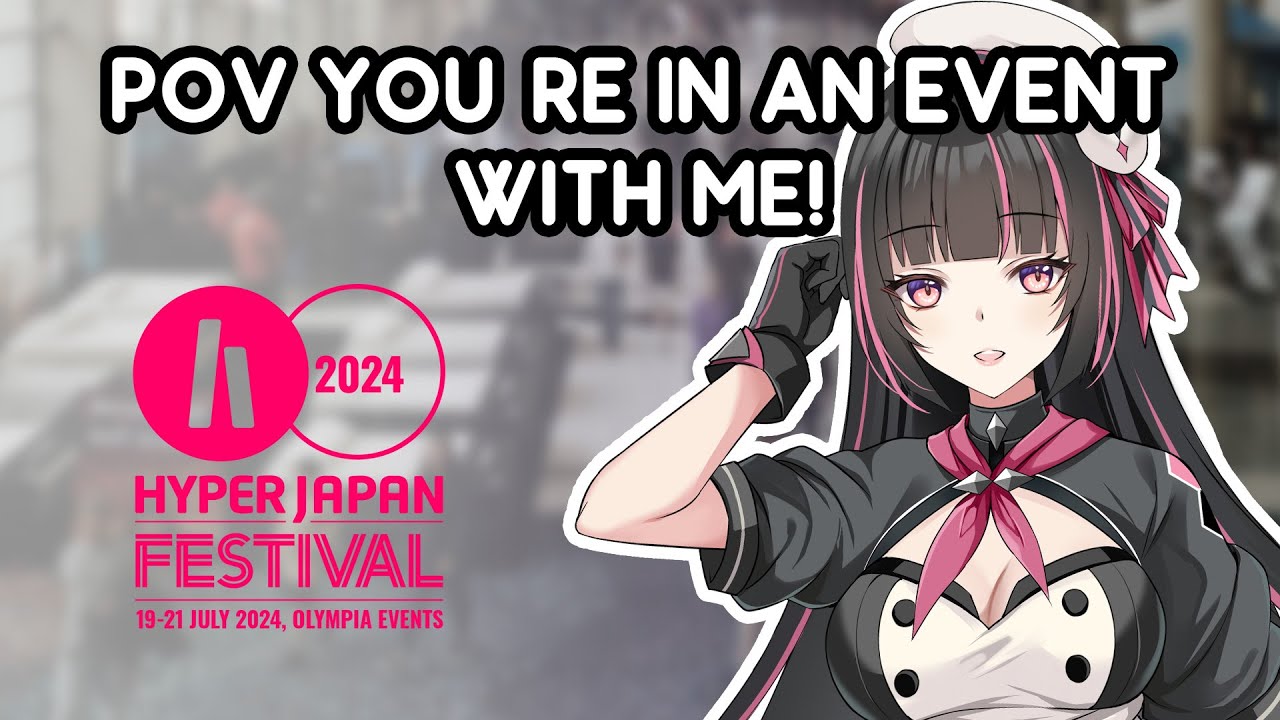 LAST DAY!☕️ STREAMING HYPER JAPAN EVENT! Say hi to everyone!【Production ...