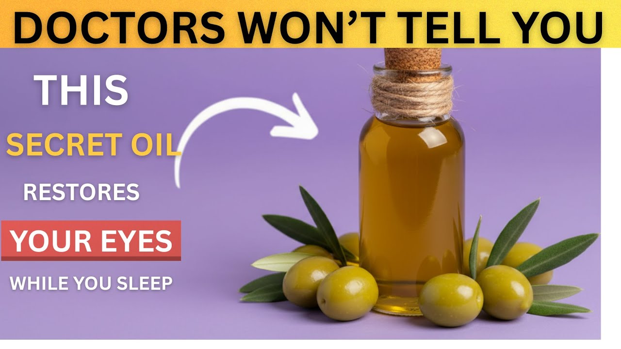 Seniors Use These 4 Natural Oils Before Bed to Revive Clear Vision ...