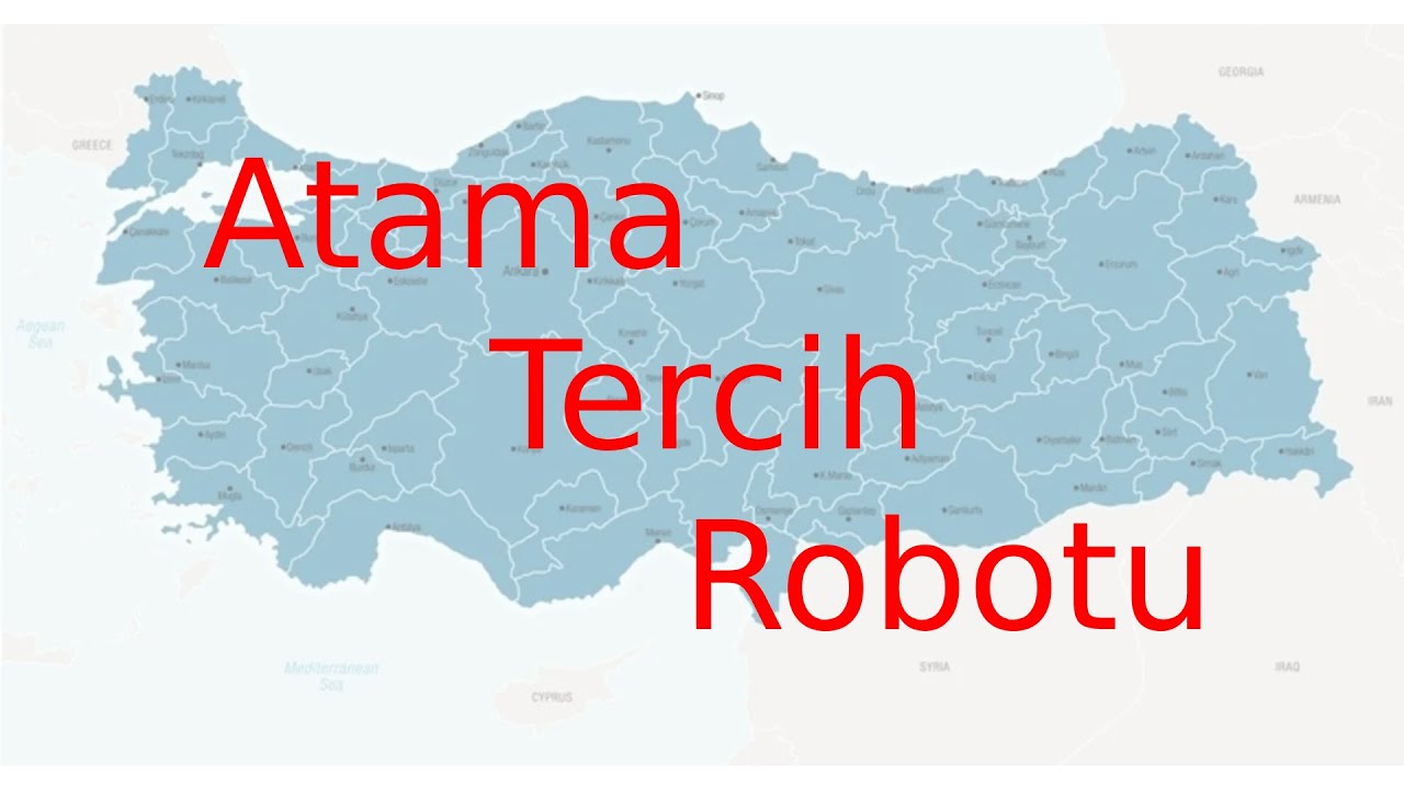 Atama Tercih Robotu - YouTube