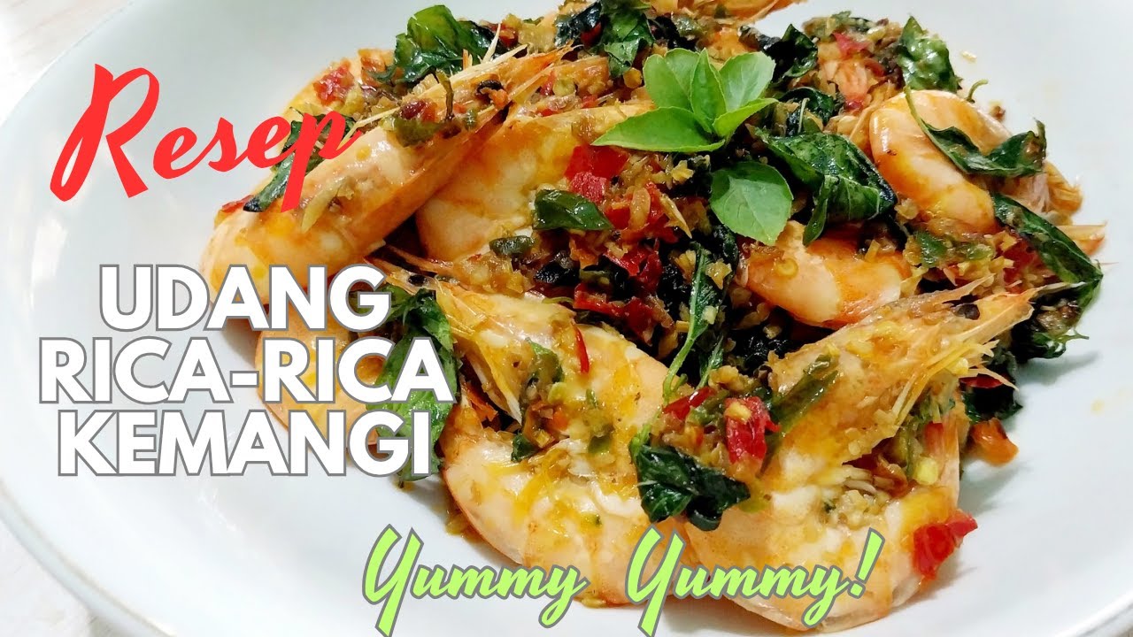 Resep UDANG RICA RICA KEMANGI Menu Masakan Paling Simple - YouTube