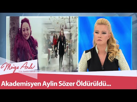 Akademisyen Aylin Sözer öldürüldü! - Müge Anlı İle Tatlı Sert 30 Aralık 2020