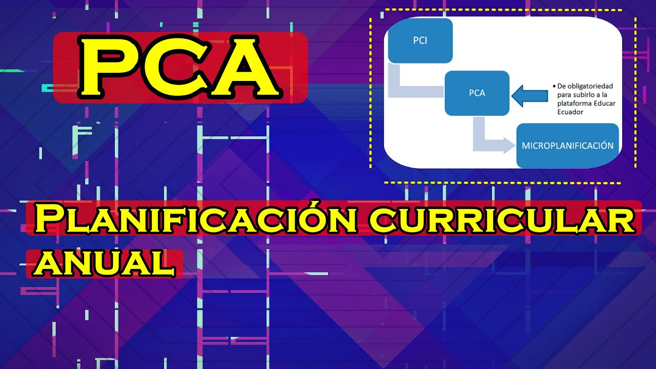 PCA Explicación / Edu-Ecuador - YouTube