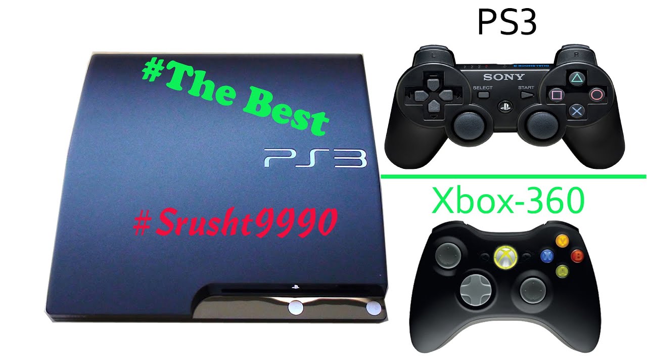 Xbox 360 vs PS3 Round 1 Controller - YouTube