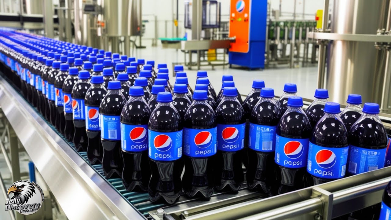 The Amazing Pepsi Production Process in Factories - YouTube